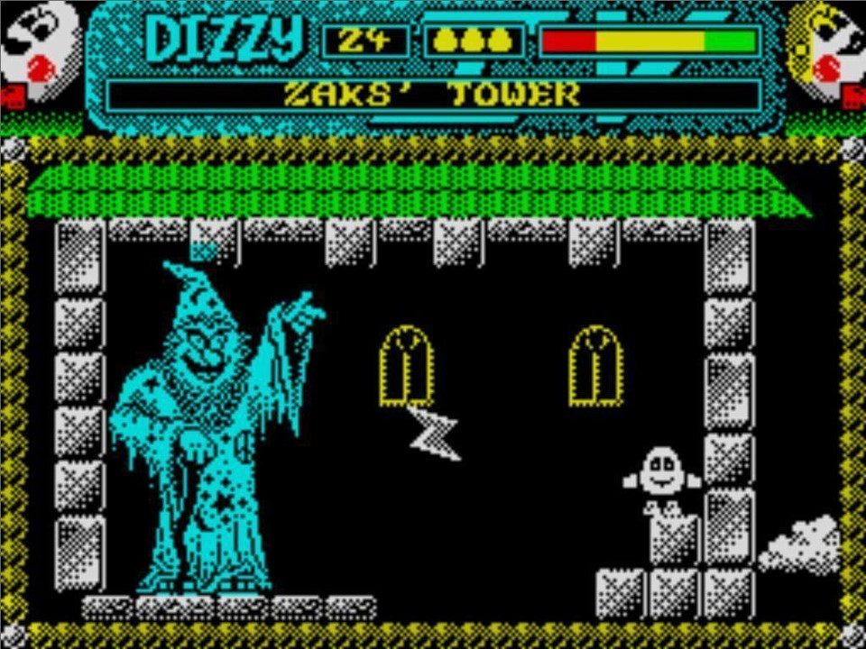 Sinclair Zx Spectrum 48K Gioco - Magicland Dizzy - Codemasters ...