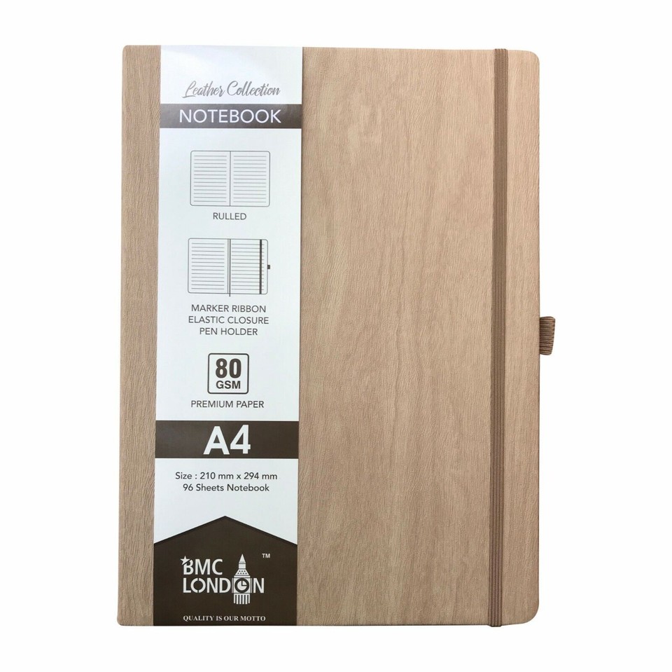 Hardback Lined Notepad Notebook A5 A4 A6 Notes Journal Diary School ...