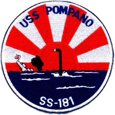 SS-181 USS Pompano Patch | eBay