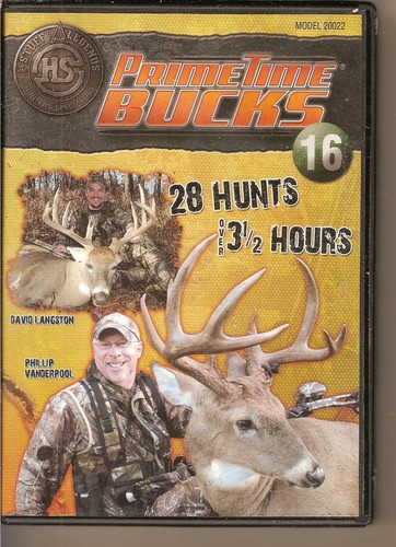 "Primetime Bucks #16" 28 deer hunts, 3.5+ hr Action DVD | eBay