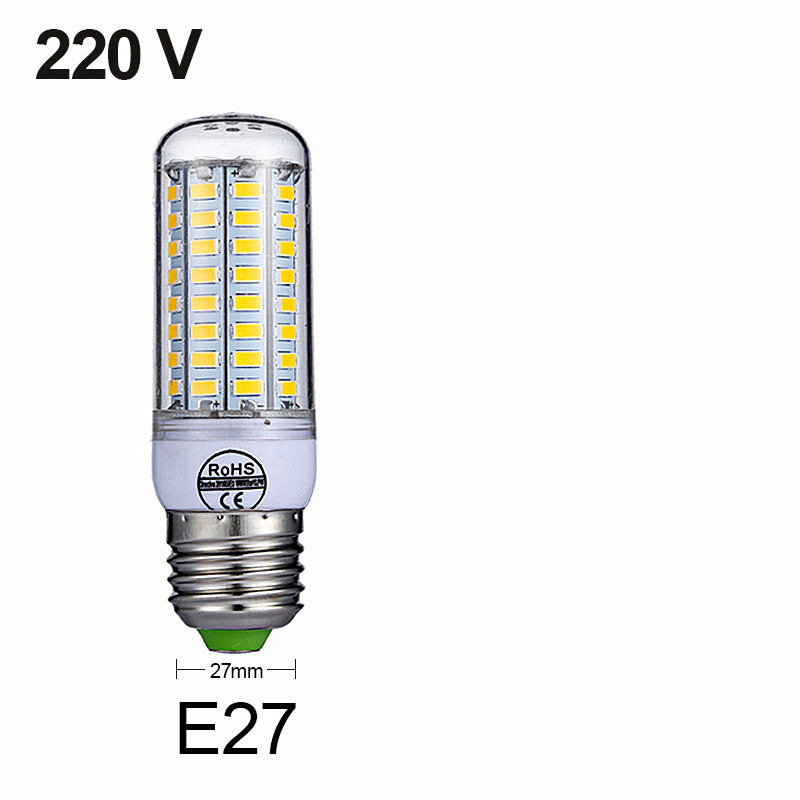 E27 LED Bulb LED Lamp 220V 240V LED Corn Bulb 48 60 80 126 200 LED# ZW ...