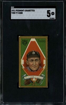 1911 T205 Gold Border Ty Cobb - SGC 5 | eBay