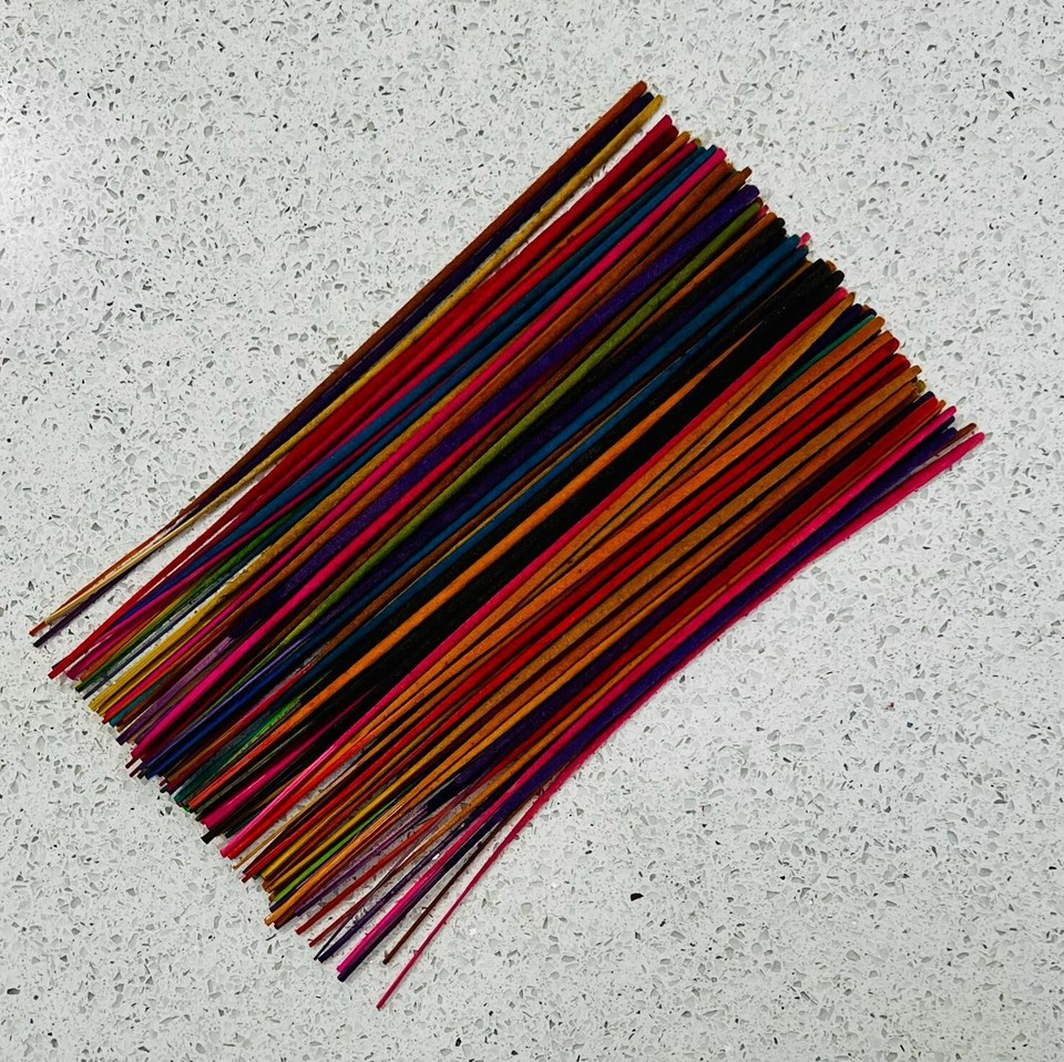 100s Incense Sticks Incenses Assorted Mixed Random Natural Made INDIA ...