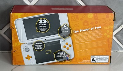 Nintendo 2DS XL Console White/Orange JAN-001 Used (Mint Condition ...