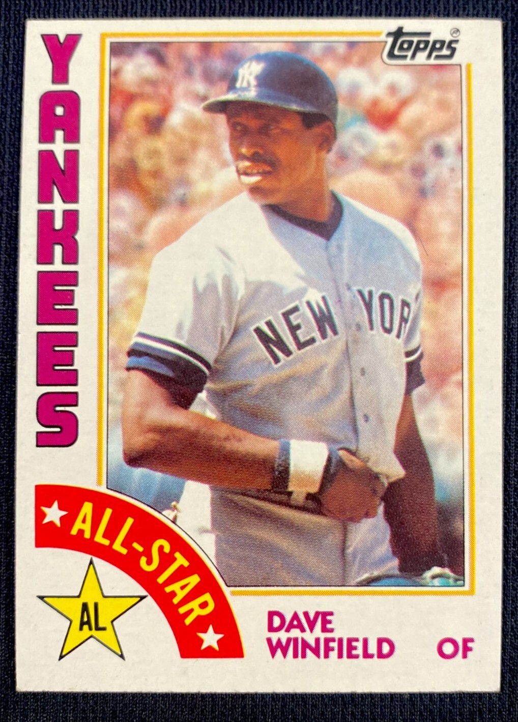 1984 Topps (HOF) Dave Winfield #402 ALL-STAR (AMAZING CARD!) - NEAR ...