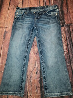 Miss Me Womens Easy Crop Capris Size 26 | eBay