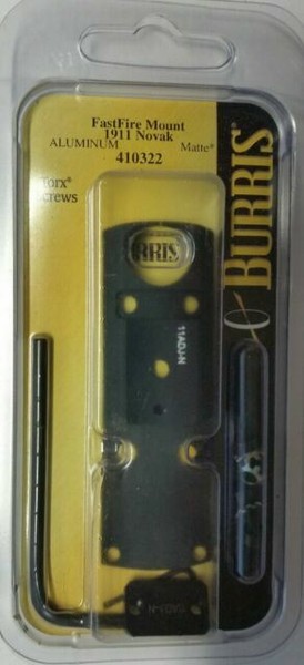 Burris Optics 410322 FastFire Mount Plate 1911 Novak for sale online | eBay