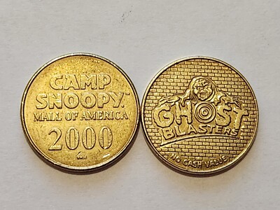 Camp Snoopy Token - Mall Of America 2000 | eBay