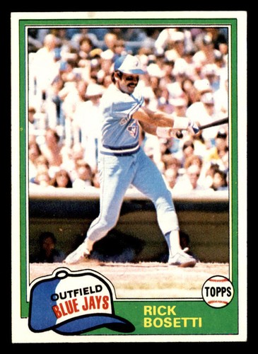 1981 Topps Rick Bosetti #46 Toronto Blue Jays | eBay