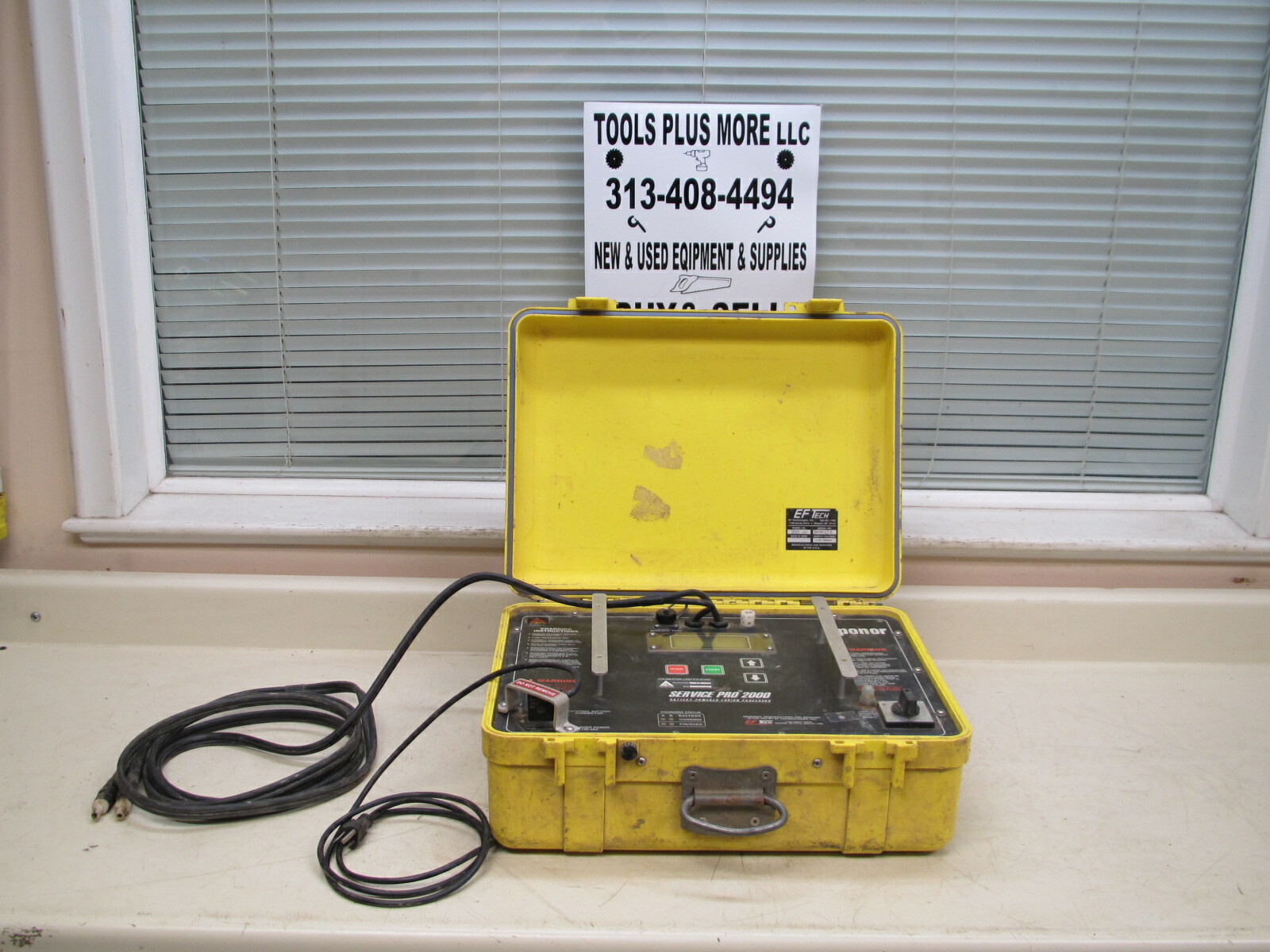 EF Technologies Uponor Service Pro 2000 Plastic Welder Electrofusion ...