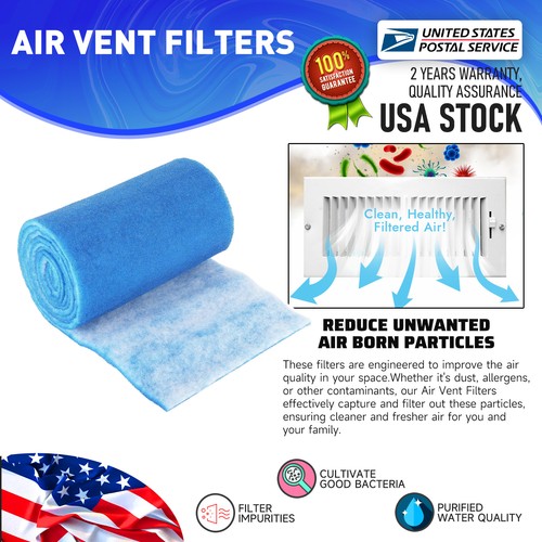 Durable Air Vent Filters Remove Pollen Pet Dander‌ Non-woven polyester ...