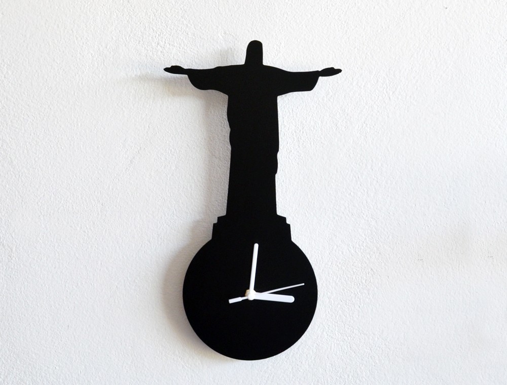 Rio de Janeiro Jesus Brazil Monument - Wall Clock | eBay