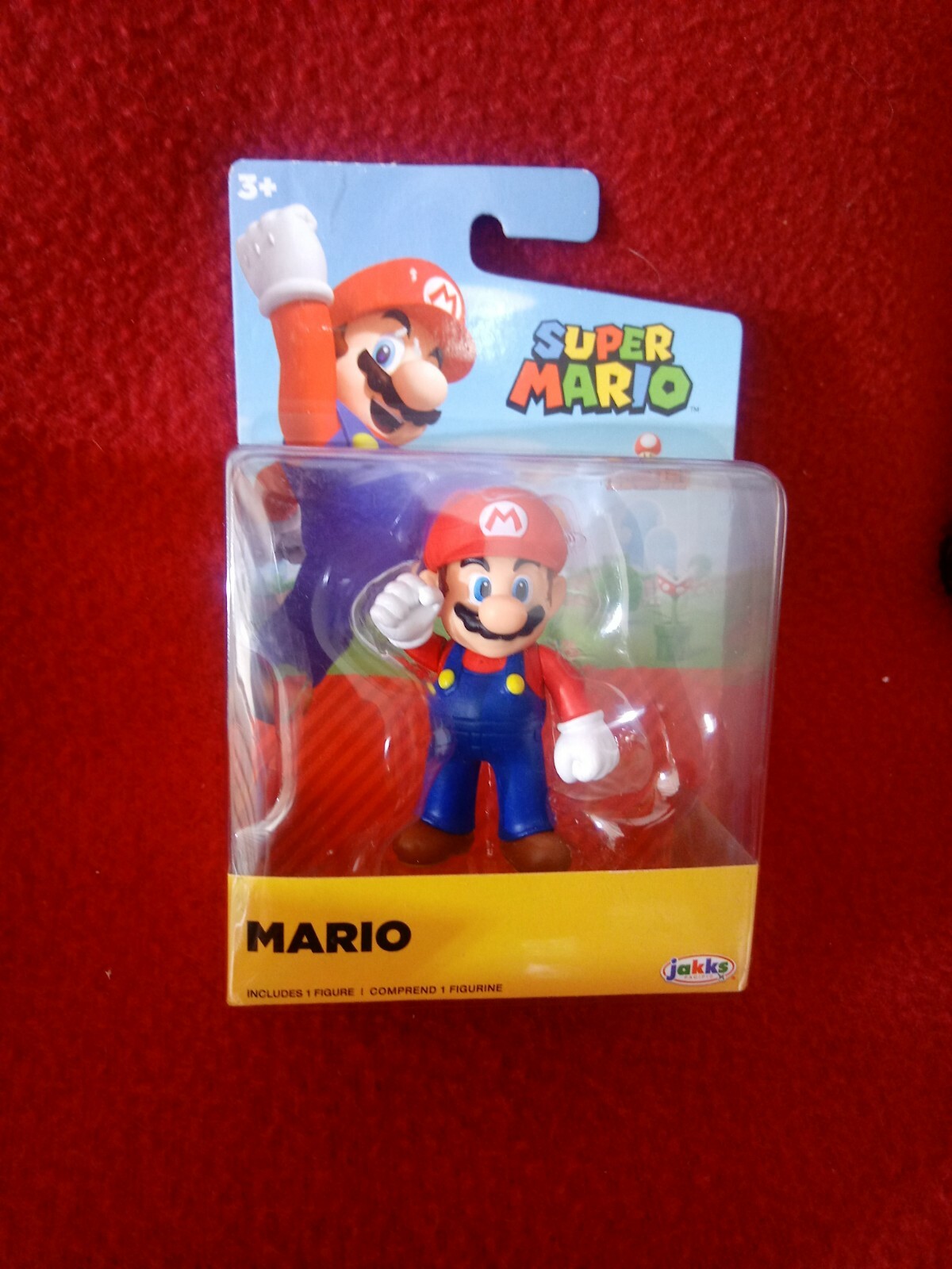 World of Nintendo Super Mario Action Figure 2.5" Mario NEW 2020 Jakks ...