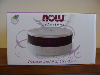 Ultrasonic Oil Diffuser NOW Solutions Dual Mist Oil Diffuser 8.45 fl oz ...