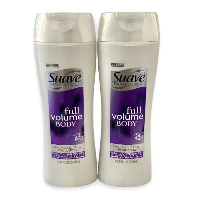 Set of 2 Suave Professionals Volumizing Shampoo 12.6 oz. 371.70 mL Hair ...