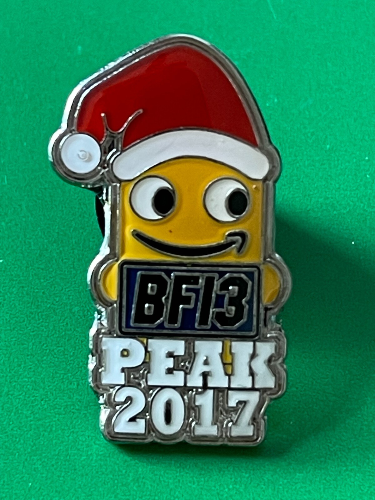 Peak Santa Amazon Employee Peccy Pin | eBay