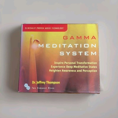Gamma Waves Meditation System by Dr. Jeffrey Thompson CD Brain Waves ...