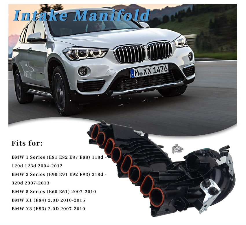 Intake Manifold For BMW 1 Series, 3 Series X1 2.0D N47 Engine UK24 | eBay