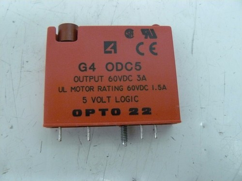 OPTO 22 G4 ODC5 OUTPUT MODULES 60 VDC 3 AMP 5 VOLT LOGIC LOT OF 10 | eBay
