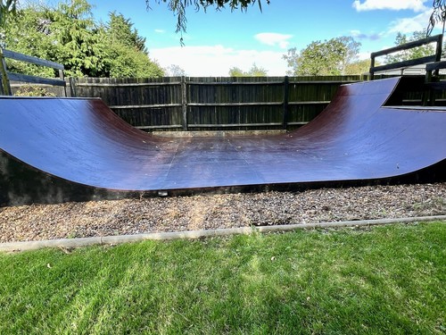 Skateboard scooter skate garage mini ramp half pipe kit SB Skate ramps ...