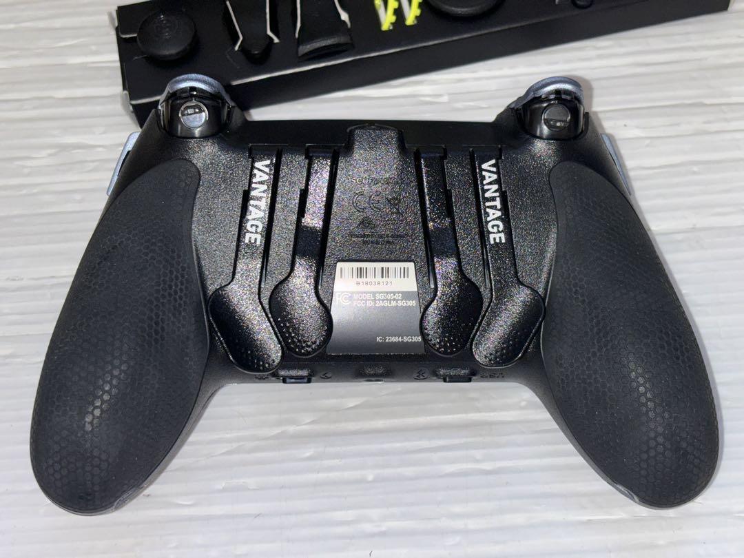 SCUF Vantage Wired/Wireless Controller for Sony PlayStation4 PS4 Silver ...