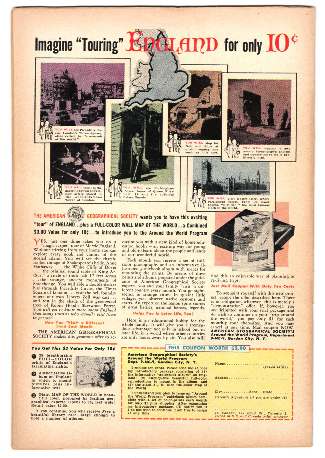 Adventure Comics #264 Fine Minus 5.5 Superboy Aquaman Ramona Fradon Art ...