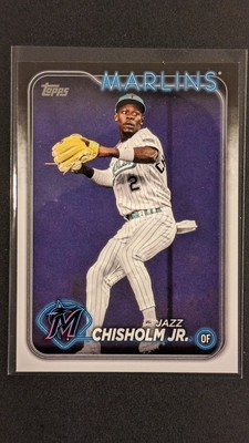 2024 Topps Series 1 Super Box Companion Card #COTB-20 Jazz Chisholm Jr ...