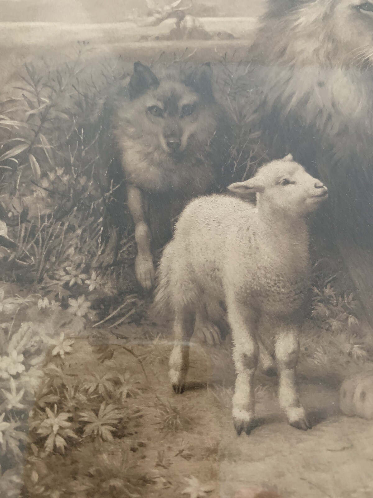 William Strutt Peace "A Little Child Shall Lead Them" 1896 Print ...