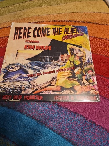 Here Come the Aliens [Lp] by Kim Wilde Limited Edition Red Vinyl ...