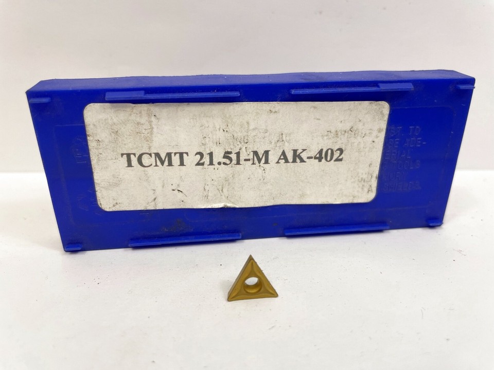 TCMT 21.51-M New Carbide Inserts Grade AK-402 10pcs | eBay