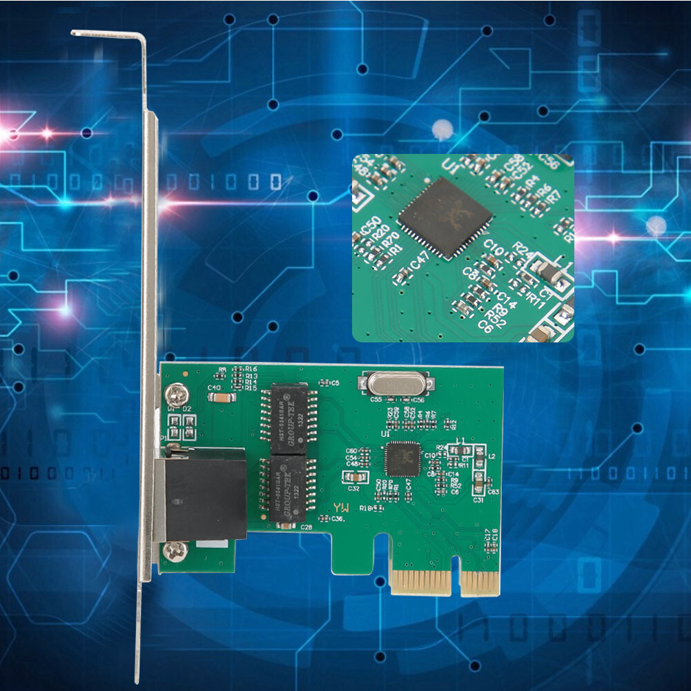 PCI-E Desktop Realtek 8111E One PorT Network Card 10/100/1000Mbps ...