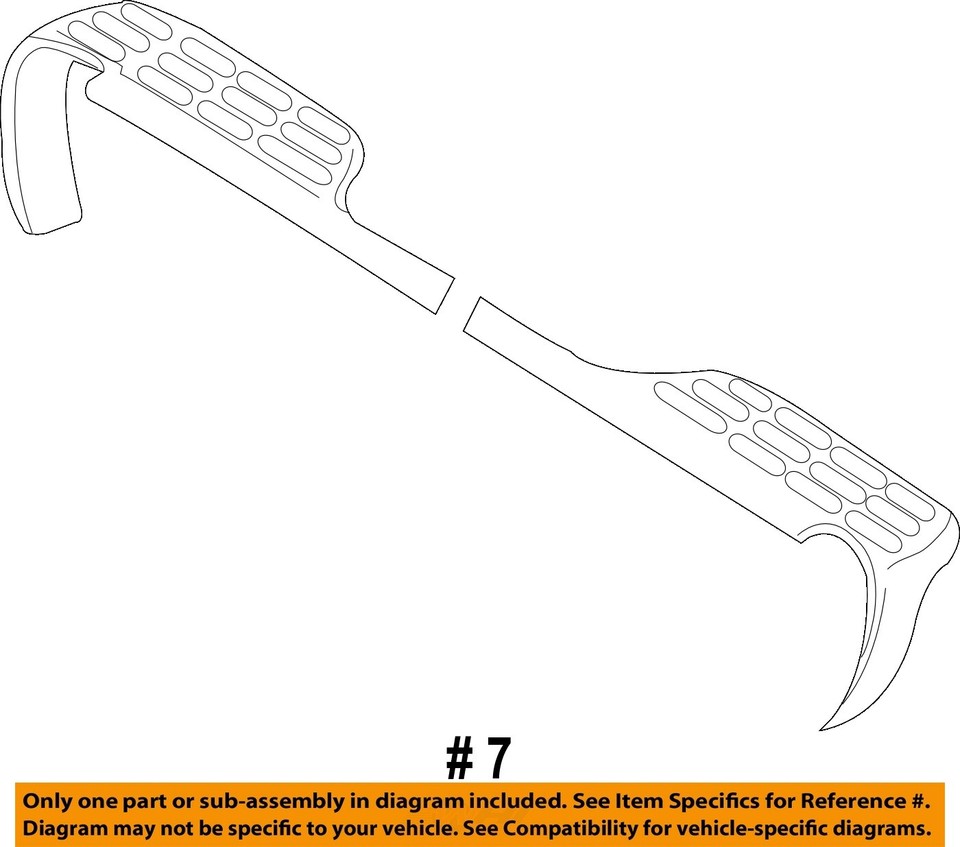 GM OEM 01-07 Sierra 1500 Classic Rear Bumper Bumper Components-Step Pad ...