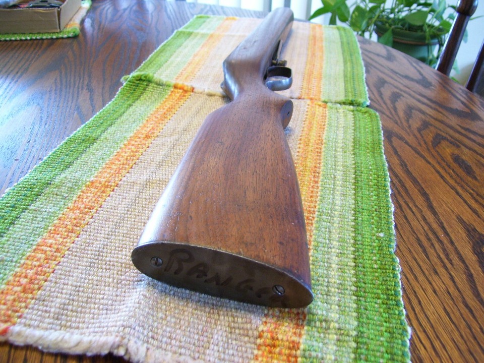 Original Sears Roebuck Ranger Model 36 .22 LR Bolt Action Rifle Wood ...