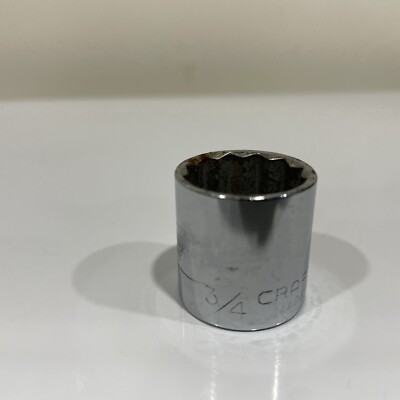 Craftsman G Socket 3/8 In. Drive 12 Point 3/4" SAE 44337 Vintage USA ...