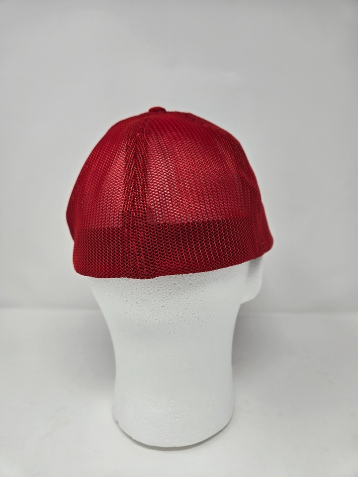 ML Boombah Red/Blue Cap Hat L-XL Men's CS-01 Solid with Mesh Back | eBay