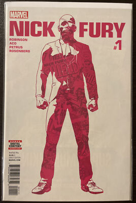 Nick Fury # 1 (2017) Vol 1 Marvel Comics Cover A First Appearance ...