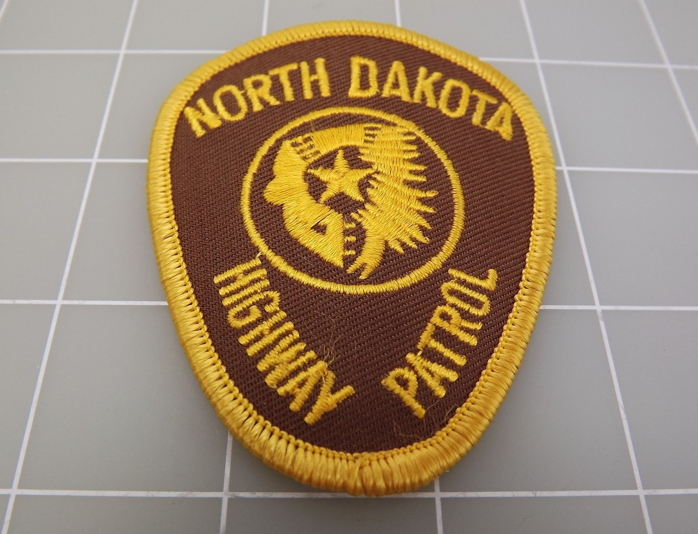 Brand New Iron-on PATCH NORTH DAKOTA HIGHWAY PATROL 2 1/2 x 3" | eBay