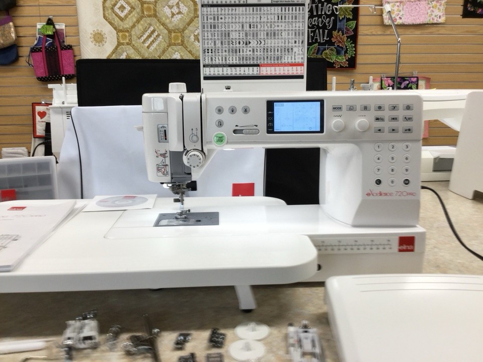 Elna eXcellence 720 Pro Sewing Machine - Excellent Condition! | eBay