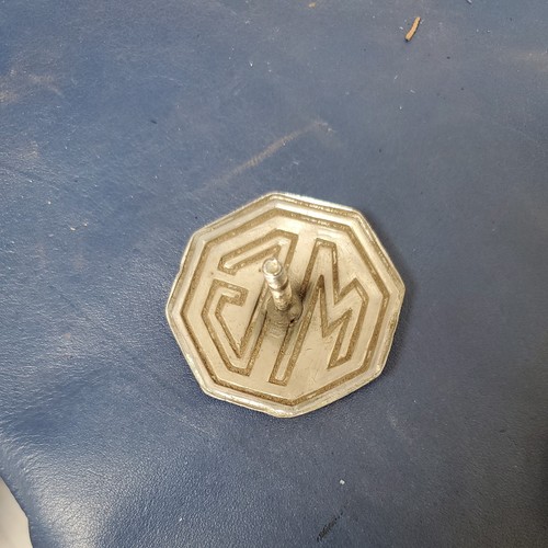 Radiator Badge MG TF ZA Classic/Vintage MG MGA Car Grille Octagon ...