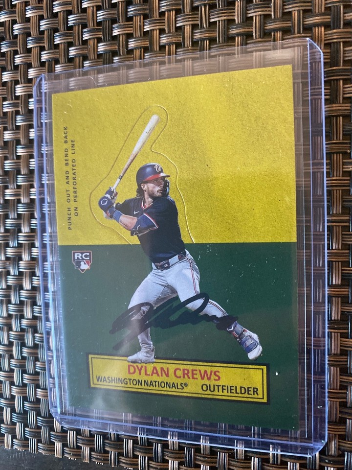 2025 Topps 64SU-4 Punch Out Card Dylan Crews R.C. | eBay