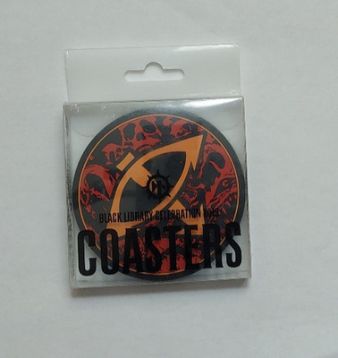 Warhammer Black Library Celebration 2019 Coaster Set - 40k Horus Heresy ...
