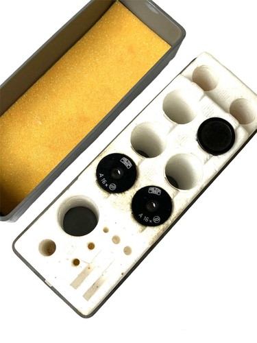 Vintage Carl Zeiss Jena Microscope Objective Lens; HARD CASE | eBay