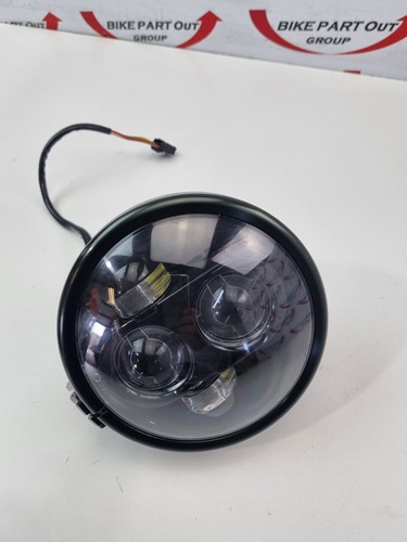 Headlight 5 3/4 in LED bucket Harley Davidson Dyna 06-17 V Rod 06-11 ...