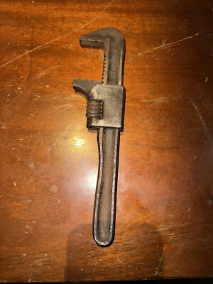 Vintage 9 IN AUTO Adjustable Monkey Pipe Wrench | eBay