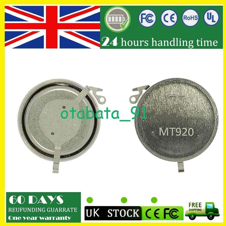 New Capacitor Watch battery 3023-24T for Seiko YT58B YT59 YT62 YT62A ...