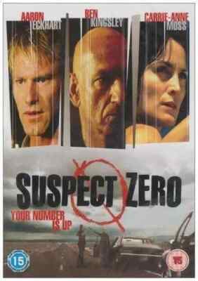 SUSPECT ZERO AARON ECKHART BEN KINGSLEY CARRIE-ANNE MOSS UK DVD NEW AND ...