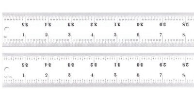 Starrett C416R-36 Heavy Spring Tempered Steel Rule, 36" IN STOCK | eBay