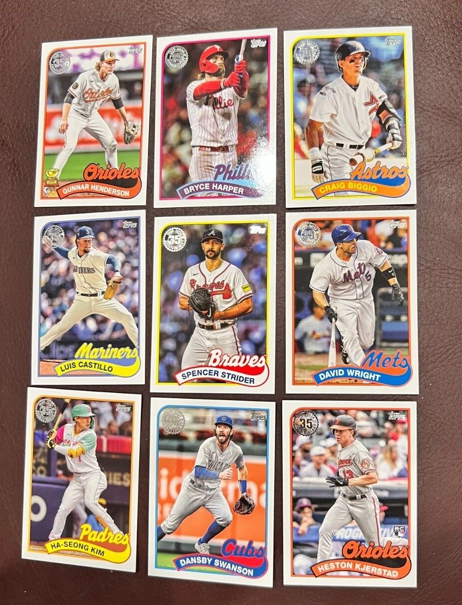 2024 Topps Series 2 - 1989 Topps Baseball Insert Set Builder! Pick! | eBay