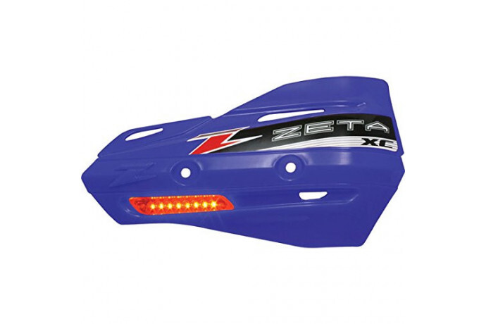 Zeta Handguards With Turn Signals Zeta Adventure Armor Guard Curved