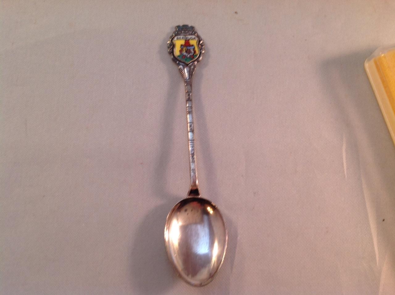 Bermuda enamel Collector Spoon with box | eBay